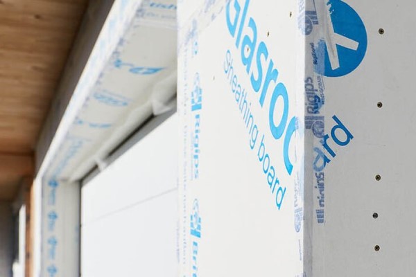 Rigips Glasroc X – Für Außenwände im Holzbau | Rigips